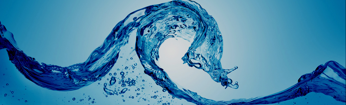 Cool Blue Waves LinkedIn Background. | Arielle Executive