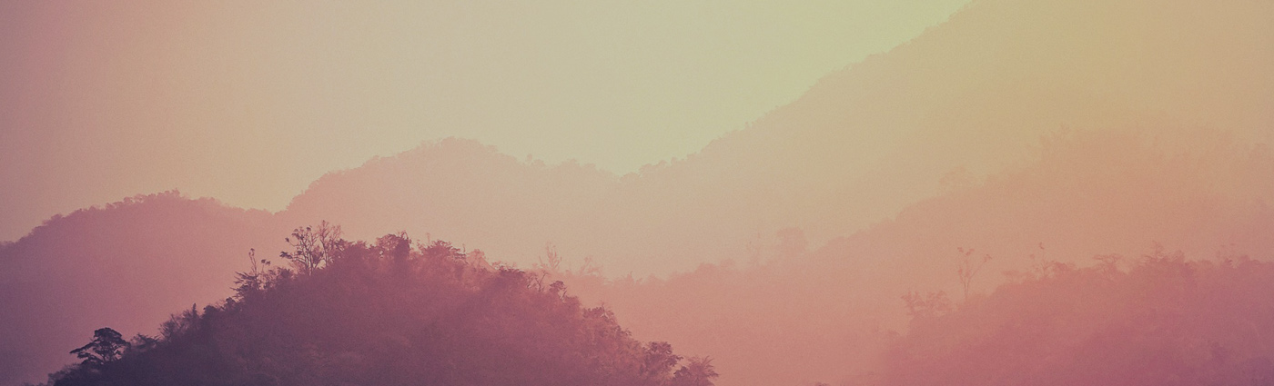 Mountains On Fire LinkedIn Background. | Arielle Executive