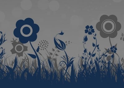 Cosy Flower Bed LinkedIn Background. | Arielle Executive
